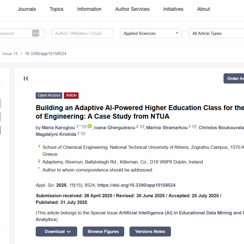 Adaptemy - Adaptive Learning and AI Solutions for Education